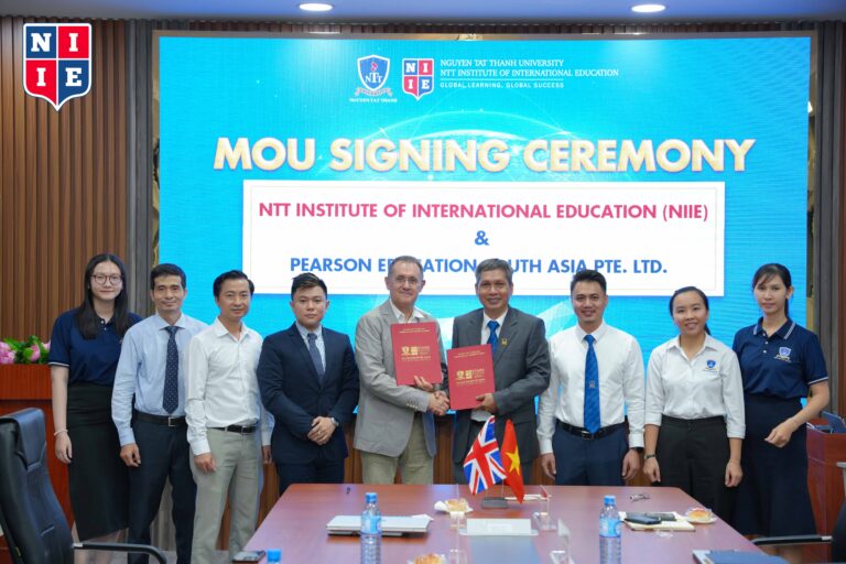 MOU Signing Ceremony for Strategic Partnership between NTT Institute of ...