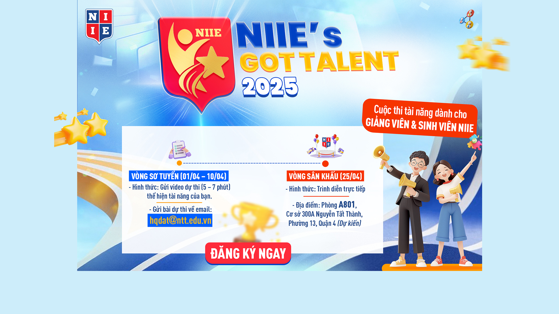 Trang chủ - Viện Đào tạo Quốc tế NTT (NIIE) - ĐH Nguyễn Tất Thành